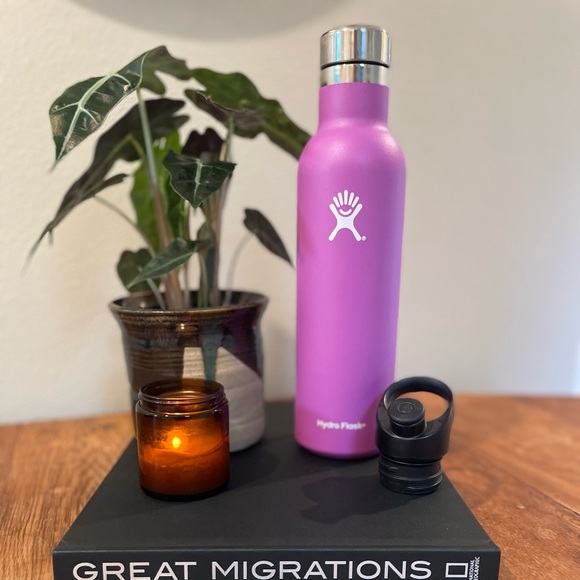 Hydro Flask | Dining | Hydro Flask Purple Insulated Stainless Steel ...